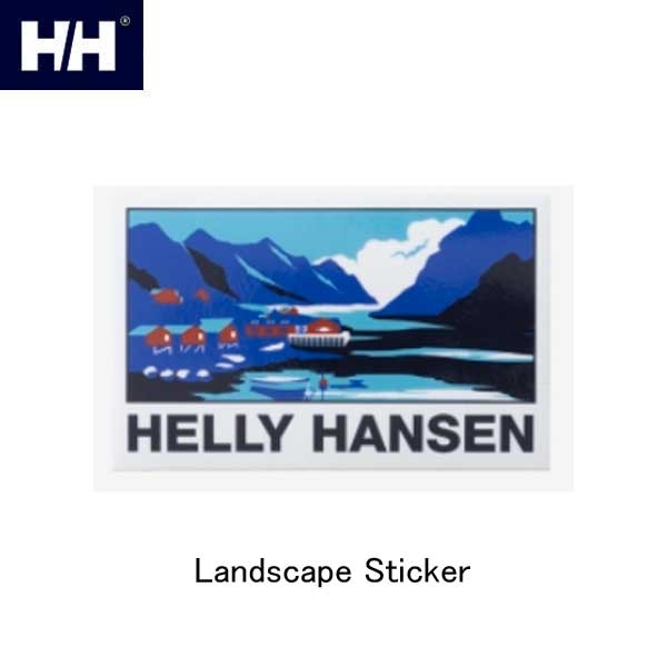 【楽天市場】ヘリーハンセン HA92422 W ランドスケープステッカー アウトドア ステッカー シール HELLY HANSEN ...