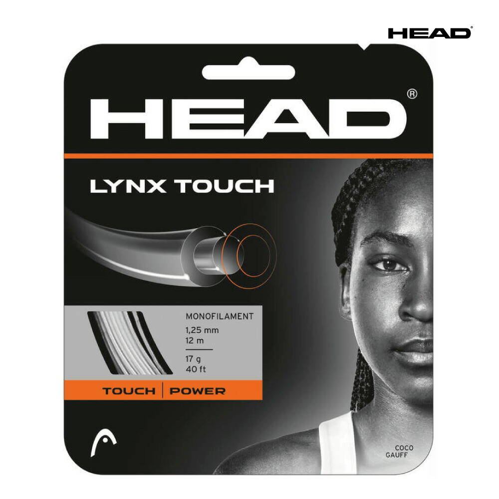 【楽天市場】【4日20時～28H限定★最大ポイント47倍】HEAD LYNX TOUCH リンクスタッチ 12m ヘッド 281042 硬式 ...