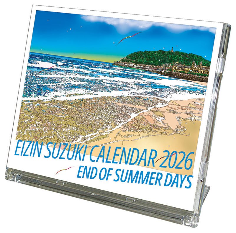 【楽天市場】【送料込み】【取寄商品】 2026年カレンダー卓上 鈴木英人26CL-0482[9/20発売]：エプロン会 楽天市場店