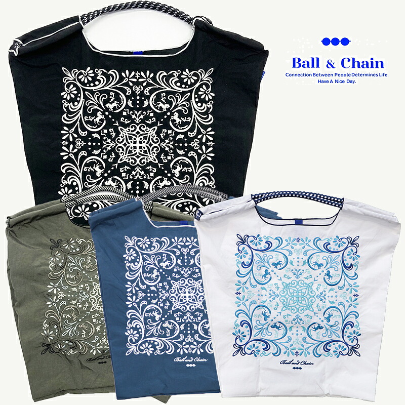 【楽天市場】Ball＆Chain ボール＆チェーン 301025 D.HORSE ＜Mサイズ＞ DAMASK ダマスク柄 バンダナ柄×馬 ...