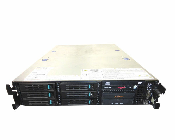 【楽天市場】TOSHIBA MAGNIA 3515R (SYU4080B)【中古】Xeon E5205-1.8GHz×2/4GB/73GB×4 ...