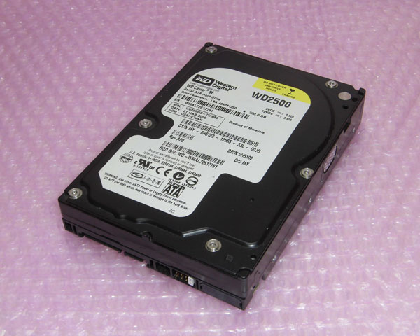 【楽天市場】DELL 0H5102 (Western Digital WD2500) SATA 250GB 3.5インチ 中古ハードディスク ...