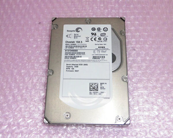 【楽天市場】DELL 0GY581 (Seagate ST373455SS) SAS 73GB 15K 3.5インチ 中古ハードディスク：アクアライト
