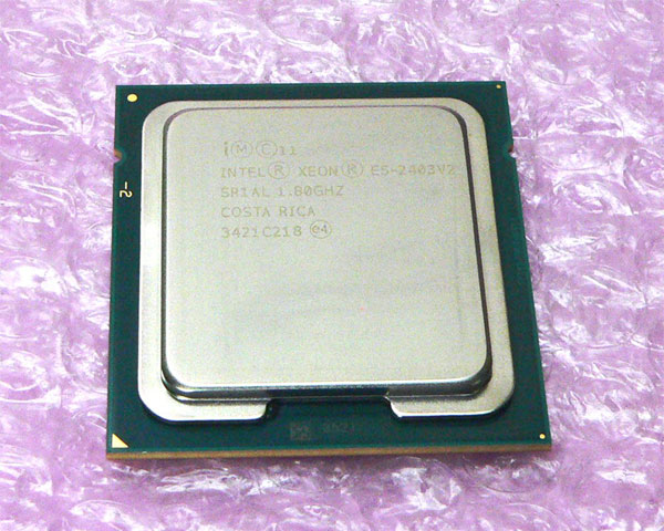 【楽天市場】中古CPU Intel Xeon E5-2403 V2 1.80GHz SR1AL Socket1356 Ivy Bridge ...