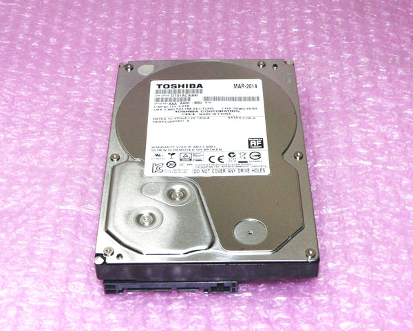 【楽天市場】東芝 DT01ACA300 3TB 7200rpm 6Gb/s 3.5インチ 中古ハードディスク：アクアライト