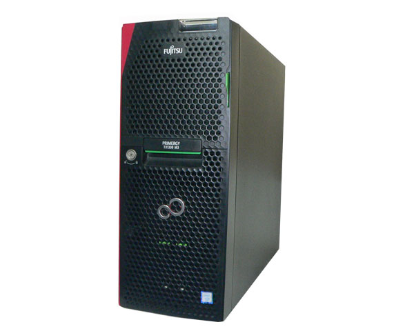 【楽天市場】中古 富士通 PRIMERGY TX1330 M3 (PYT1333TNM) Xeon E3-1225 V6 3.3GHz メモリ 4GB HDD 300GB×2(SAS) DVD ...