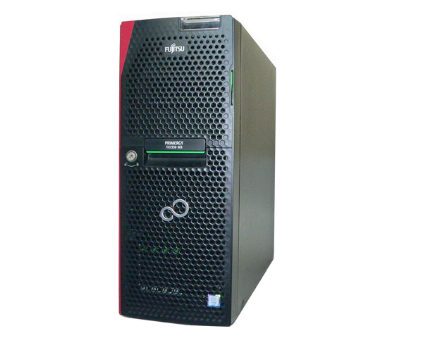 【楽天市場】中古 富士通 PRIMERGY TX1330 M3 (PYT1333TNM) Xeon E3-1230 V6 3.5GHz メモリ 16GB HDDなし(2.5インチ) DVD ...
