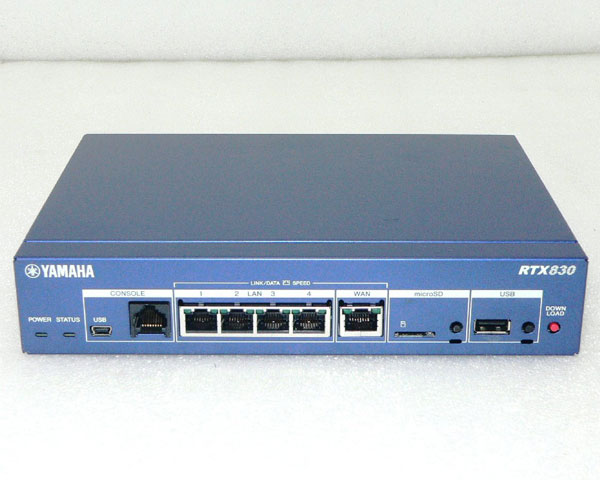 【楽天市場】YAMAHA ギガアクセスVPNルーター RTX830 初期化済み：アクアライト