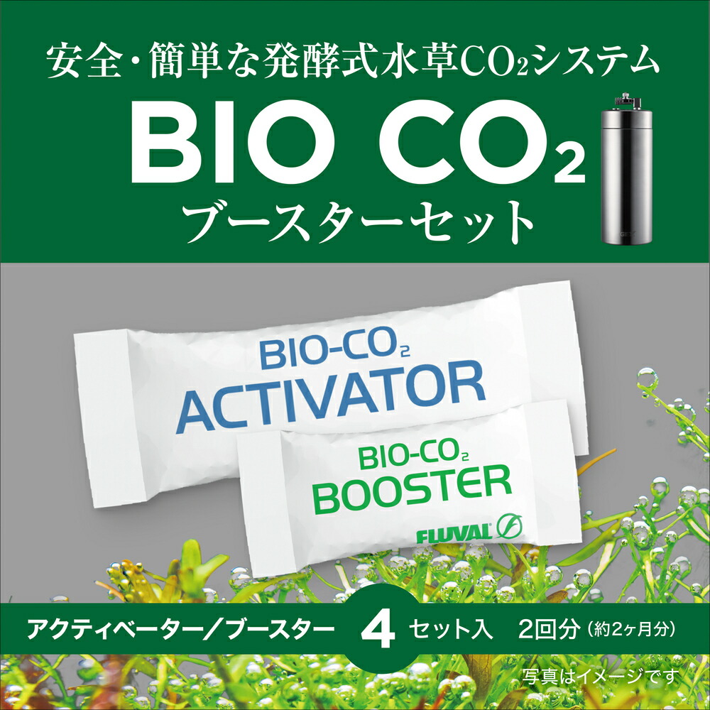 【楽天市場】GEX BIO CO2 ブースターセット 4セット入：Aquarium Zenith