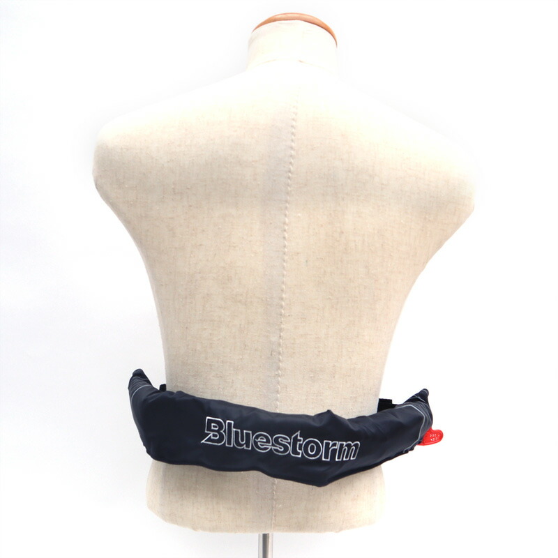 【楽天市場】自動膨張式 ライフジャケット ソバーウエスト BSJ-5920RS2 国交省認定品 タイプA 検定品 桜マーク付 ベルト式／高階 ブルーストーム 救命胴衣 釣り：ライフジャケット ...