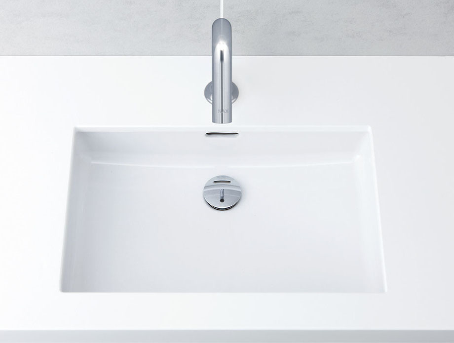 【楽天市場】L-2250/BW1 + AM-320TCV1 LIXIL INAX はめ込み角形洗面器（アンダーカウンター式） 自動水栓セット：アクアshop