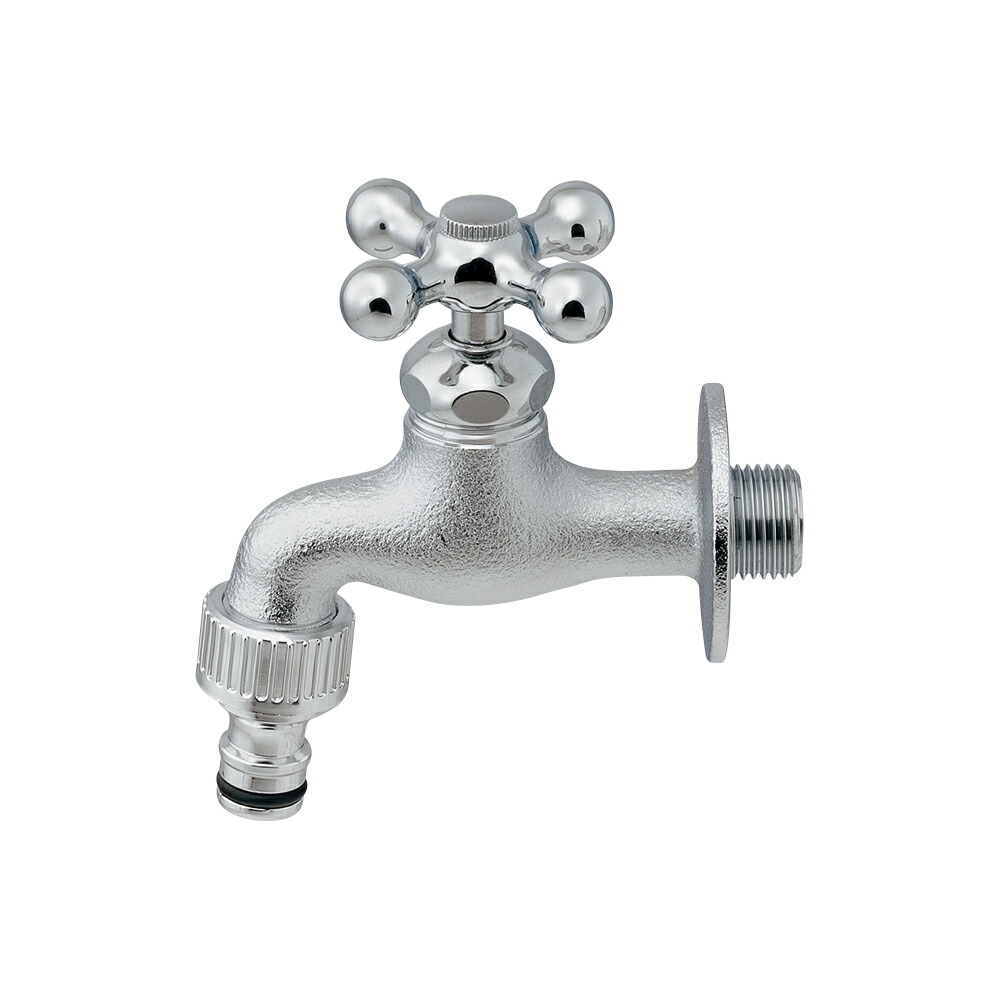 【楽天市場】701-131A-CH カクダイ カップリング水栓 横水栓：アクアshop