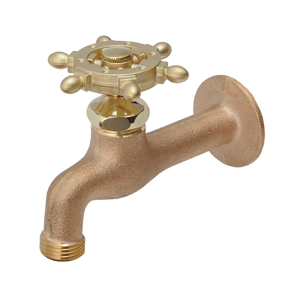 【楽天市場】DN13-RE 水生活製作所 胴長横水栓(ラダー・鋳肌)：アクアshop