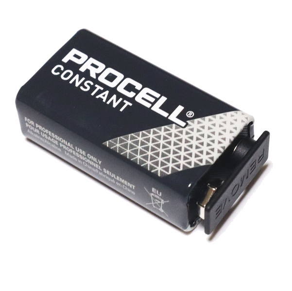【楽天市場】Duracell Procell PC1604 PRO-9V デュラセル アルカリ乾電池 プロセル 9V形 角型乾電池 コンパクト ...