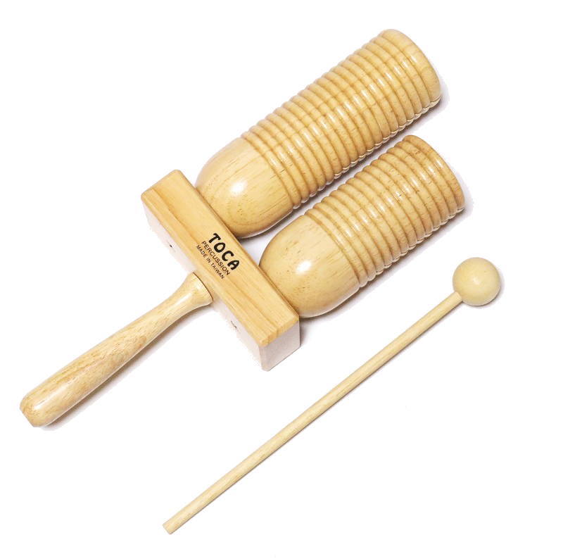 【楽天市場】TOCA T-2111 Two-Tone Wood Block トカ アゴゴ・ウッドブロック ウッドブロックとギロの音が楽しめます ...