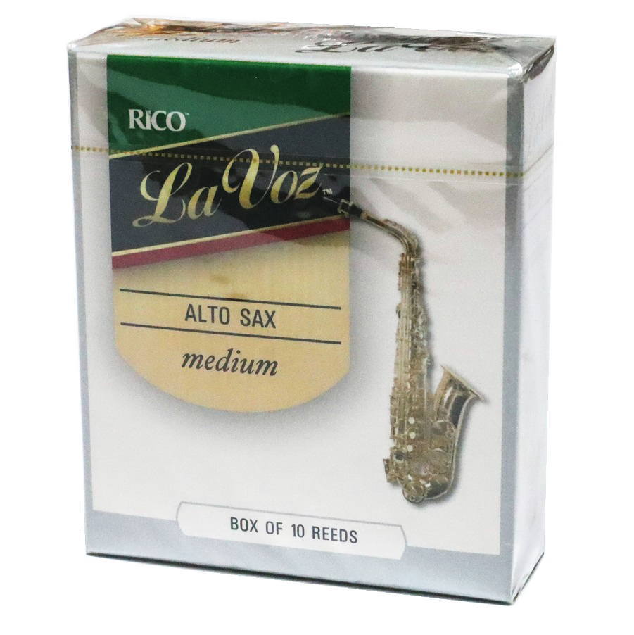 【楽天市場】 アウトレット特価！ リコ ラ・ボーズ アルトサックス リード ミディアム 10枚入り RICO LA VOZ Alto Sax ...