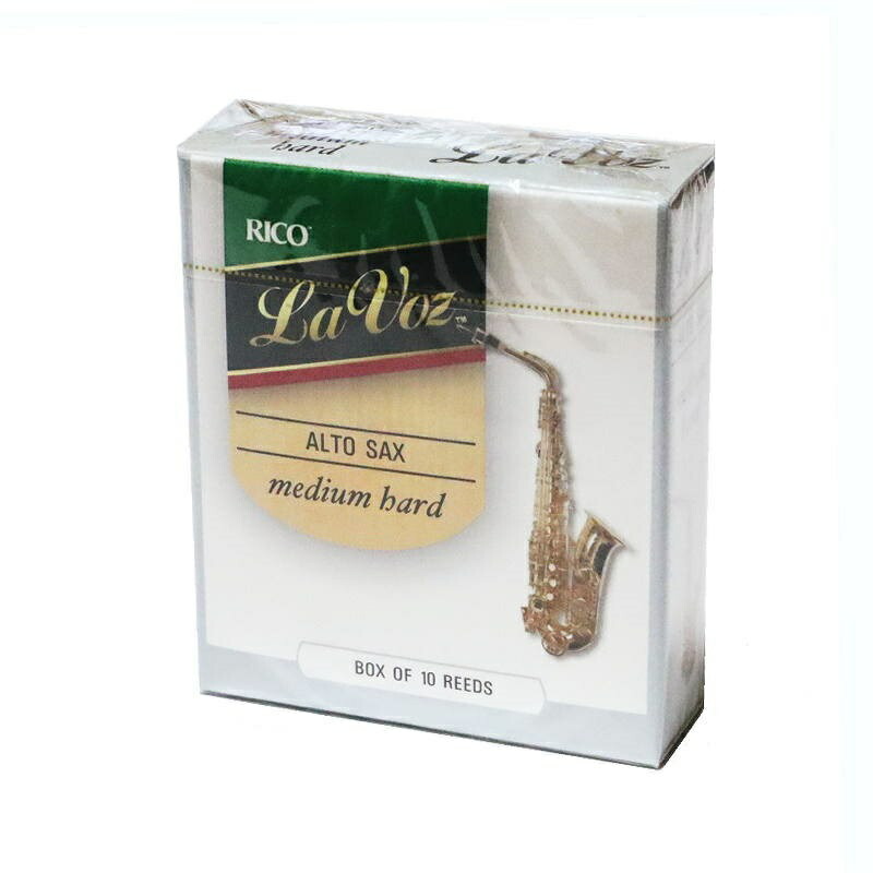【楽天市場】 アウトレット特価！ リコ ラ・ボーズ アルトサックス リード ミディアム・ハード 10枚入り RICO LA VOZ Alto ...