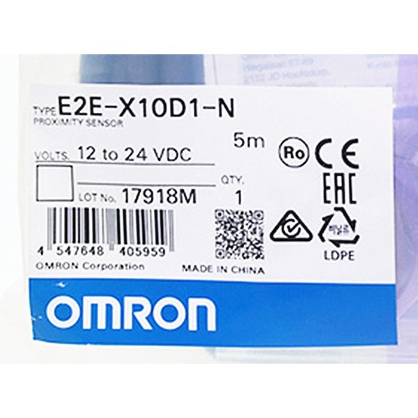 【楽天市場】新品【 ★送料無料 】OMRON オムロン E2E-X10D1-N【6ヶ月保証】：荒井ストア