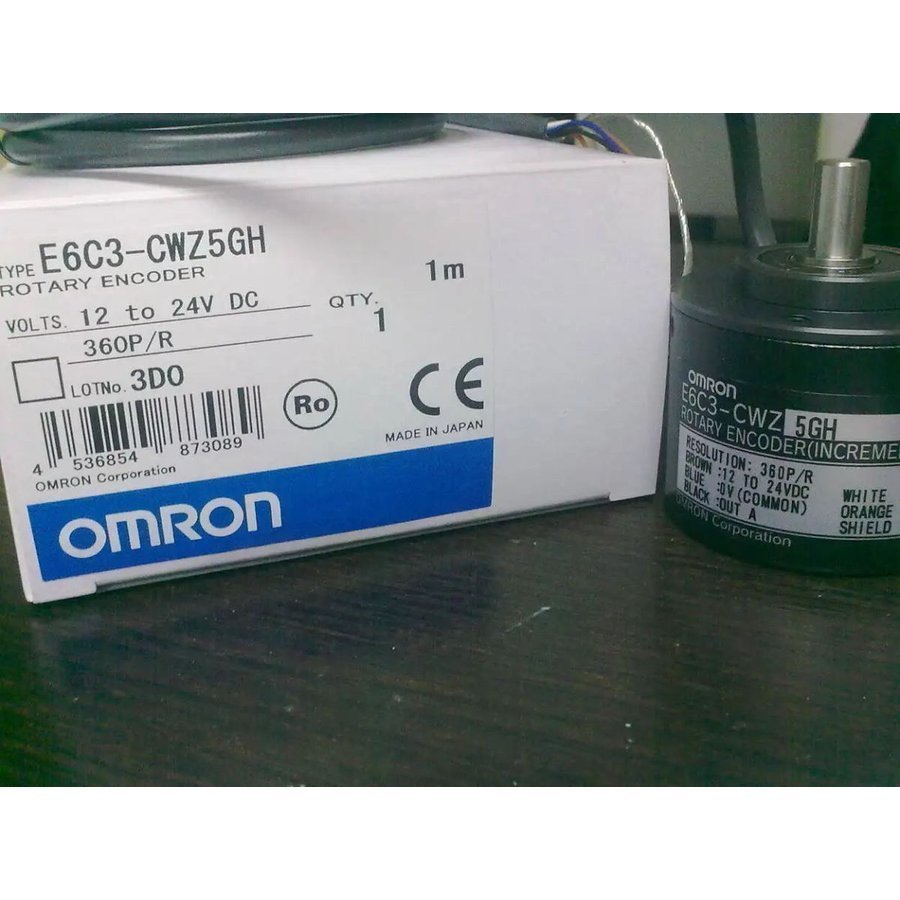 【楽天市場】【新品★送料無料】OMRON ロータリエンコーダ E6C3-CWZ5GH 360P/R 【6ヶ月保証】：荒井ストア