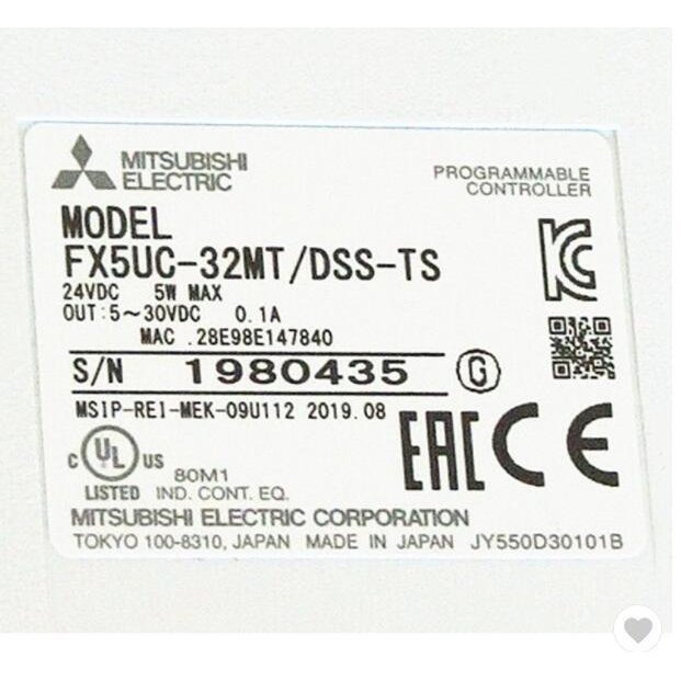 【楽天市場】【新品 ★送料無料 】MITSUBISHI 三菱電機 FX5UC-32MT/DSS-TS【6ヶ月保証】：荒井ストア