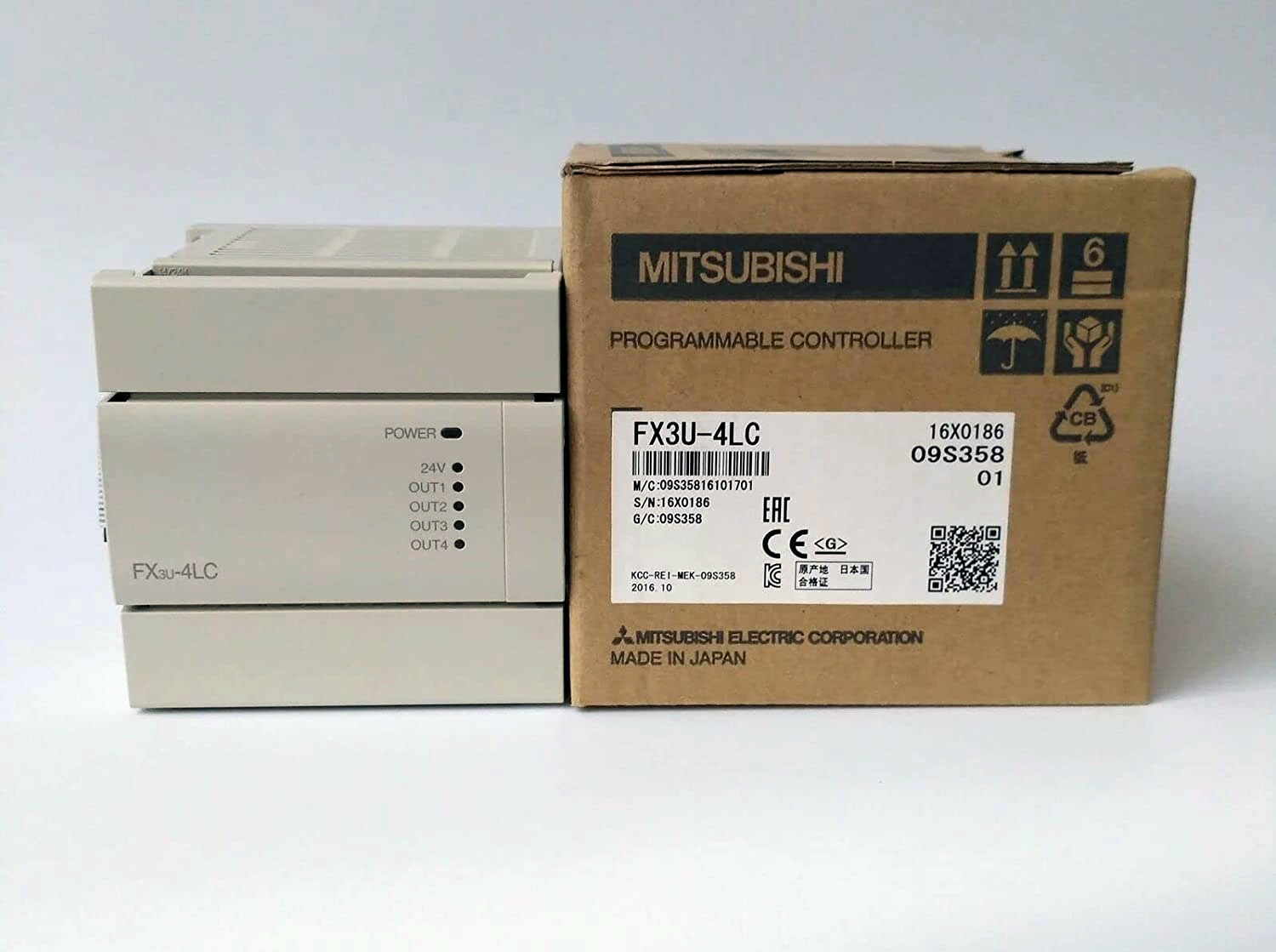 【楽天市場】新品 送料無料 MITSUBISHI 三菱電機 FX3U-4LC 6ヶ月保証：荒井ストア