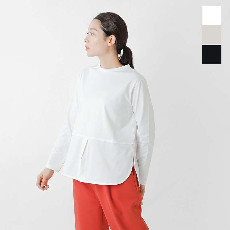 【楽天市場】Liyoca リヨカ 度詰め コットン 天竺 プルオーバー シャツ j9901-tr レディース：aranciato（アランチェート）