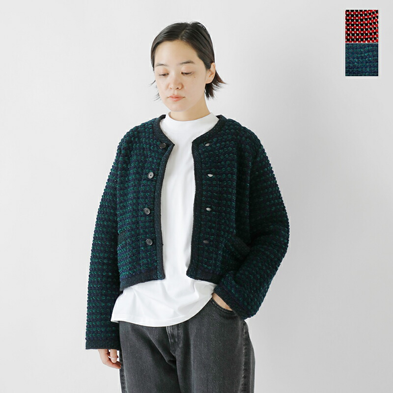 【楽天市場】COOHEM コーへン モール ツイード ジャケット 11-234-008 レディース：aranciato（アランチェート）