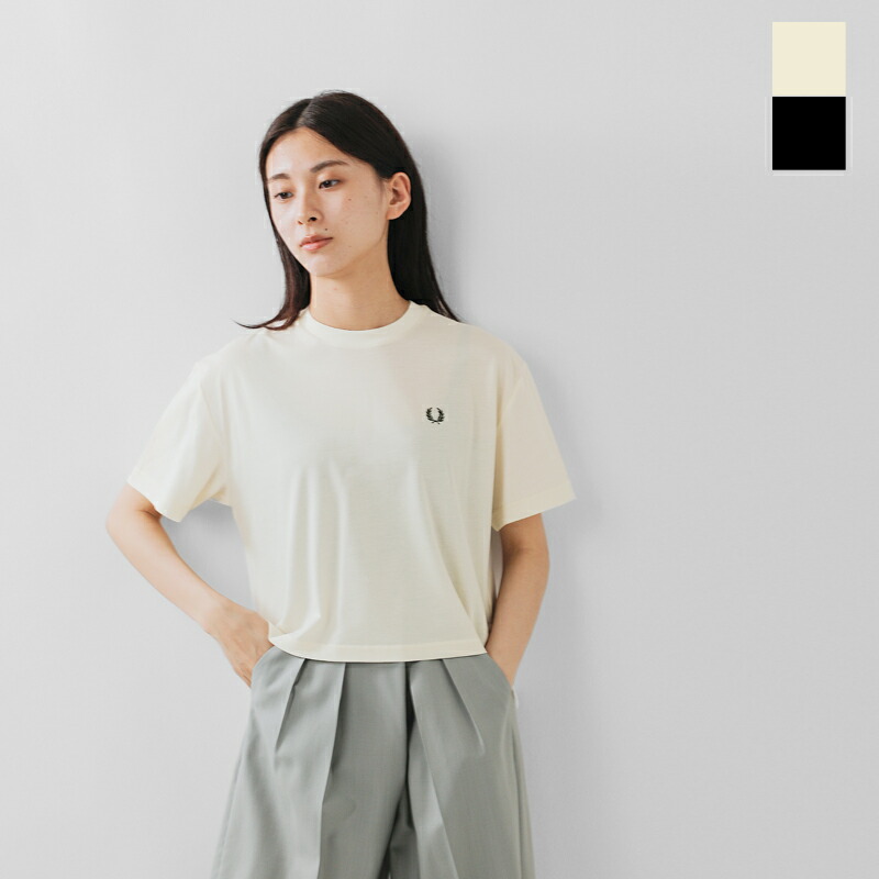 【楽天市場】FRED PERRY フレッド ペリー コットン 鹿の子 ピケ Tシャツ “PIQUE T-SHIRT” g9184 レディース ...