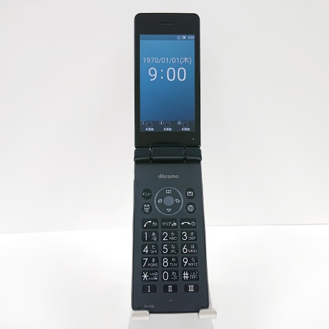 【楽天市場】AQUOSケータイ SH-03L docomo ブラック 送料無料 本体 c04925 【中古】：アークマーケットモバイル