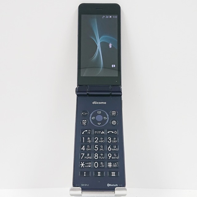 【楽天市場】AQUOS ケータイ SH-01J docomo ブルーブラック 送料無料 本体 c05809 【中古】：アークマーケットモバイル
