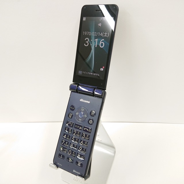 【楽天市場】AQUOS ケータイ SH-01J docomo ブルーブラック 送料無料 本体 c01212 【中古】：アークマーケットモバイル
