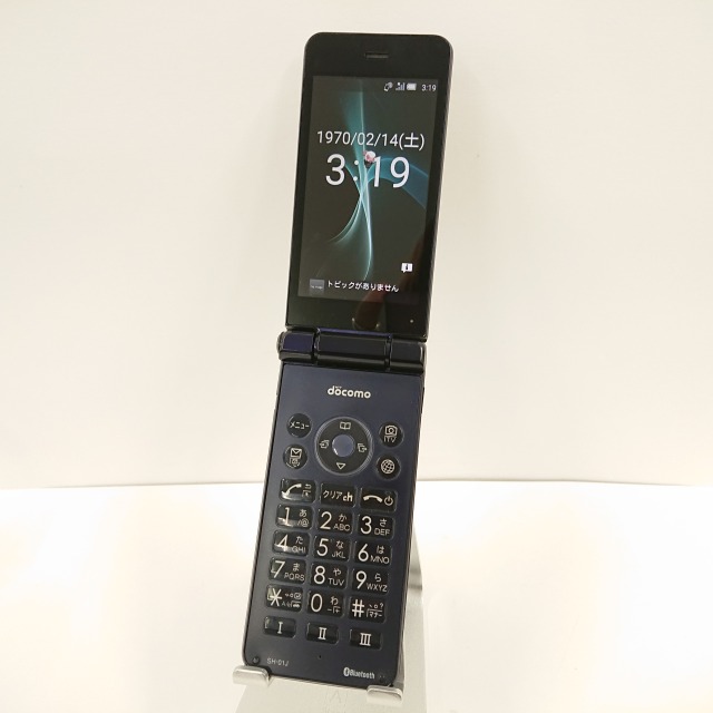 【楽天市場】AQUOS ケータイ SH-01J docomo ブルーブラック 送料無料 本体 c01213 【中古】：アークマーケットモバイル