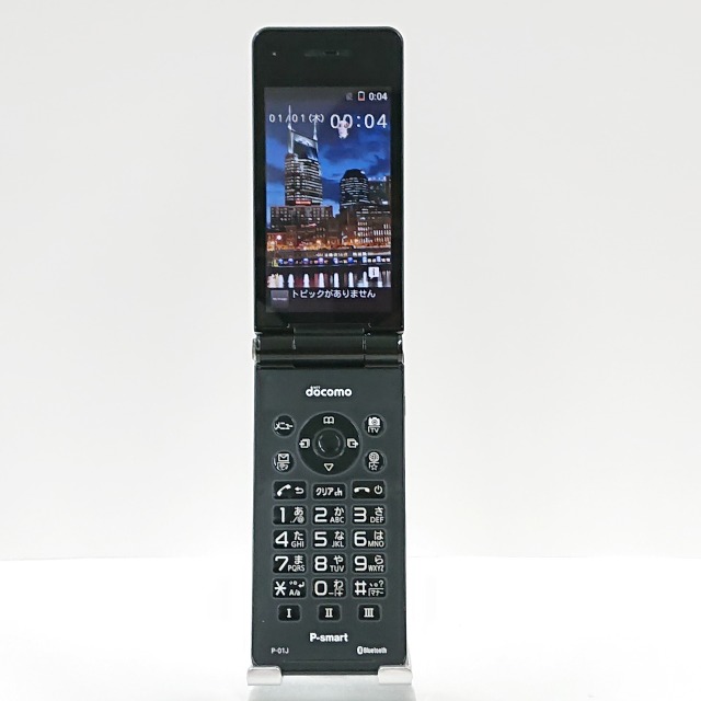 【楽天市場】P-smart ケータイ P-01J docomo ブラック 送料無料 本体 c02472 【中古】：アークマーケットモバイル