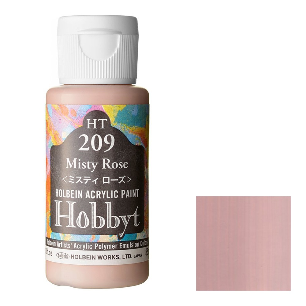 【楽天市場】ホルベイン ホビット 35ml HT209 ミスティ ローズ (80209)：アークオアシス 楽天市場店