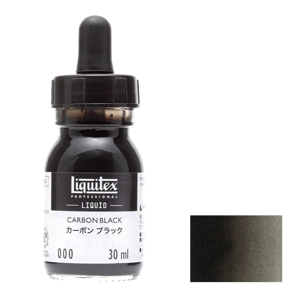 【楽天市場】3本セット リキテックス リキッド 30ml 000 カーボン ブラック (15701000)：アークオアシス 楽天市場店