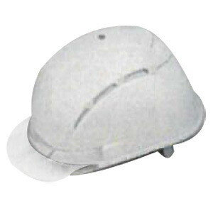 【楽天市場】通気孔付きヘルメットVentiNEO(帽体色・白-ひさし・クリア) ※取寄品 TOYO トーヨーセフティー 393F-C ：大工 ...