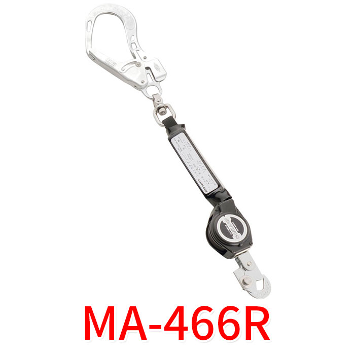 【楽天市場】取替え用小型巻取式ロック装置付きランヤード 取寄品 TOYO トーヨーセフティー MA-466R ( 墜落 制止 両肩 パッド ...