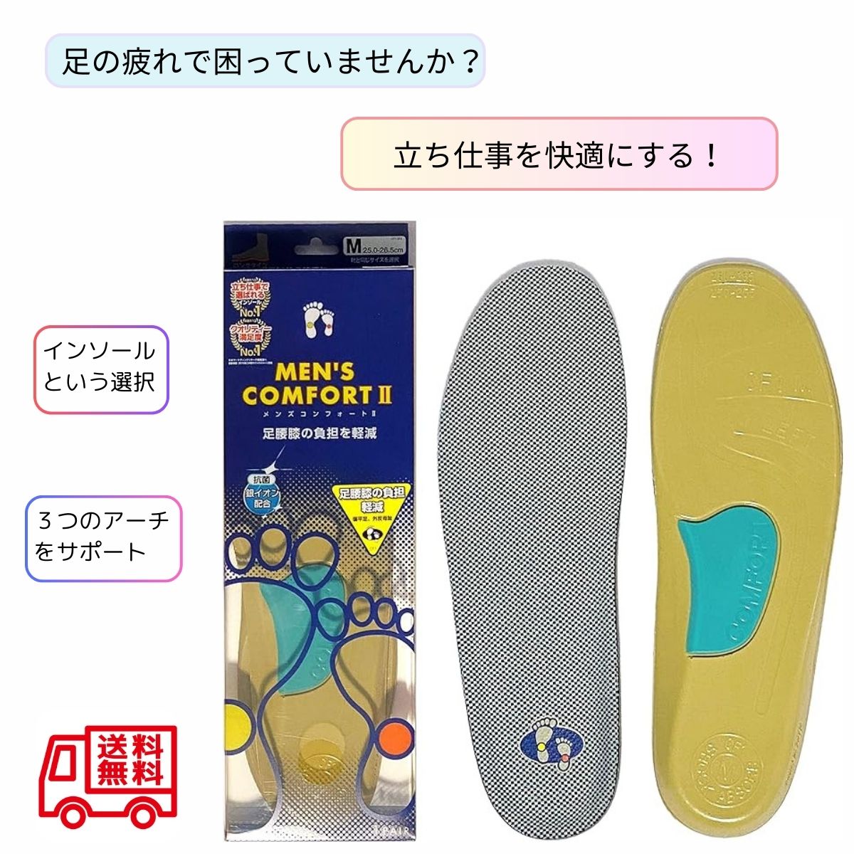 【楽天市場】【送料無料 定形外郵便】 アシマル インソール メンズコンフォートII Ashimaru CF10 CF10M CF10L 安全靴 ...