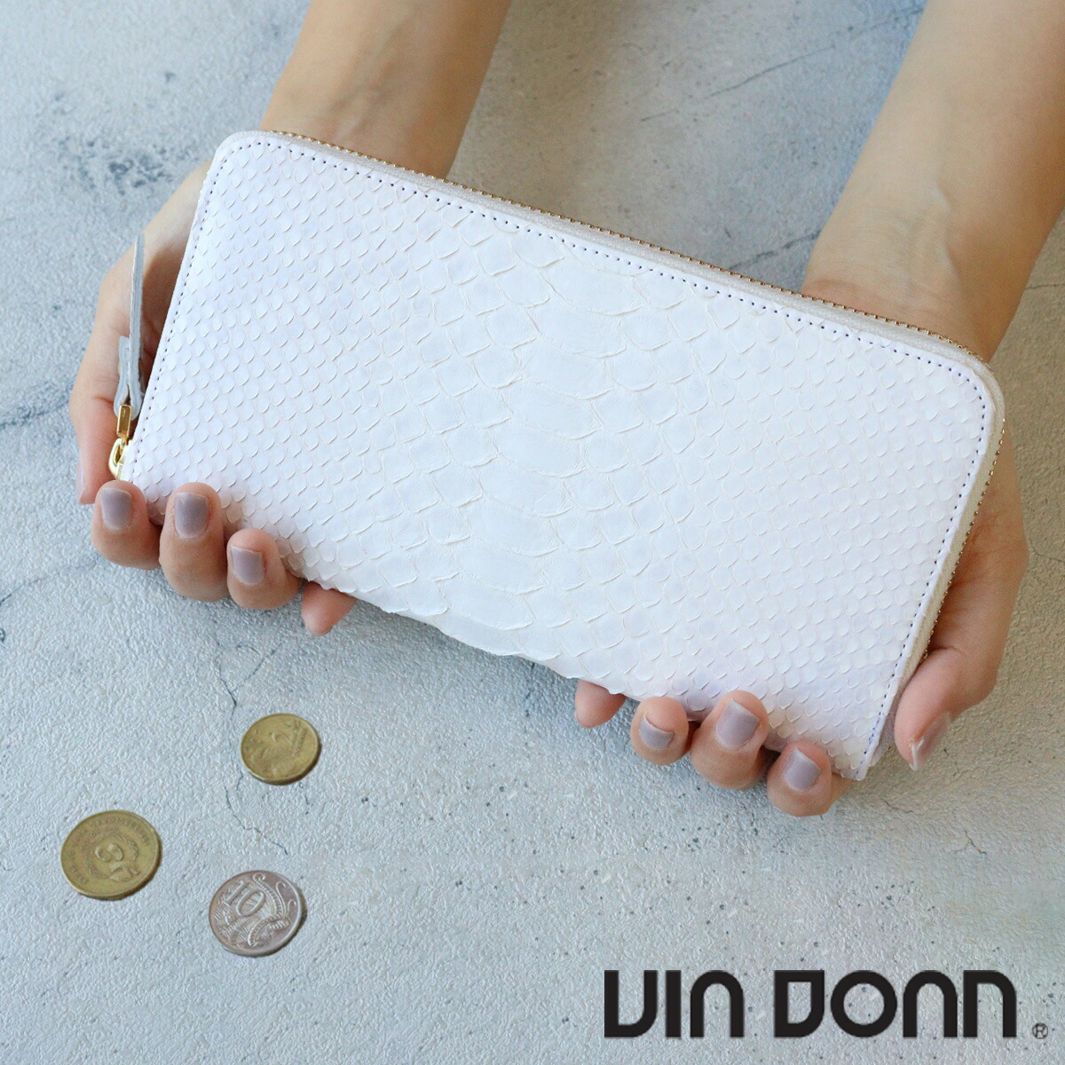 【楽天市場】【最大800円OFFクーポン】VIA DOAN(ヴィアドアン) Bran python(ブランパイソン) ラウンドファスナー長財布 ヘビ革 ダイヤモンドパイソン 日本製 466 ...