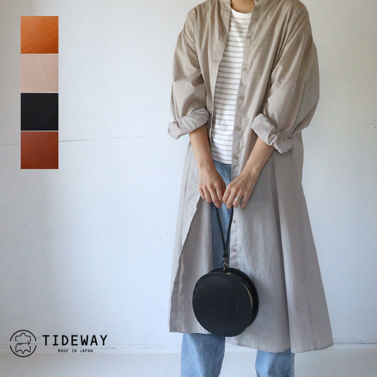 【楽天市場】【最大800円OFFクーポン】サークルショルダーバッグ 2WAY ストラップ付き TIDEWAY タイドウェイNUME MARU ...