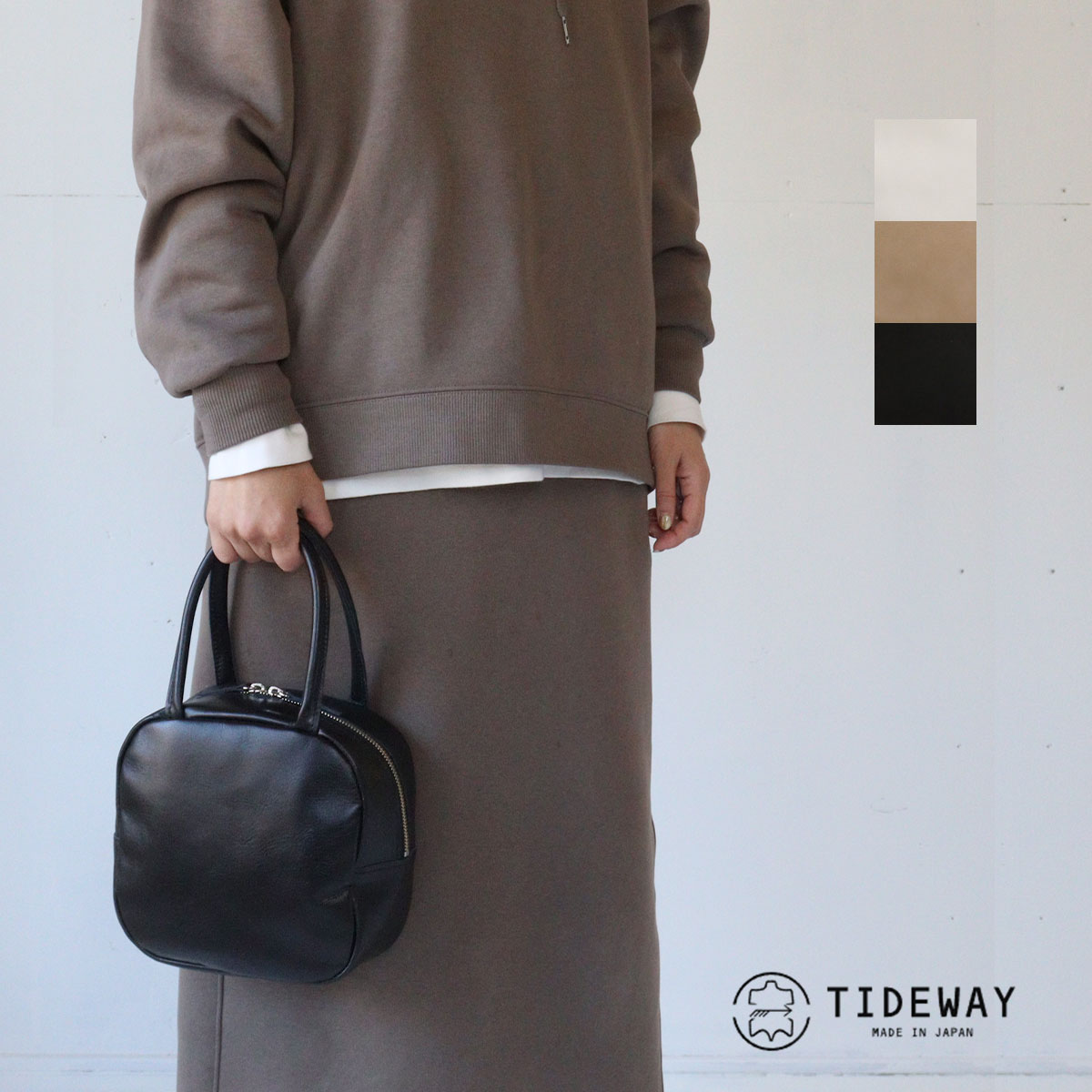 【楽天市場】【最大800円OFFクーポン】ボストン トートバッグ ボックス型 TIDEWAY タイドウェイ ICY アイシー 日本製 ...