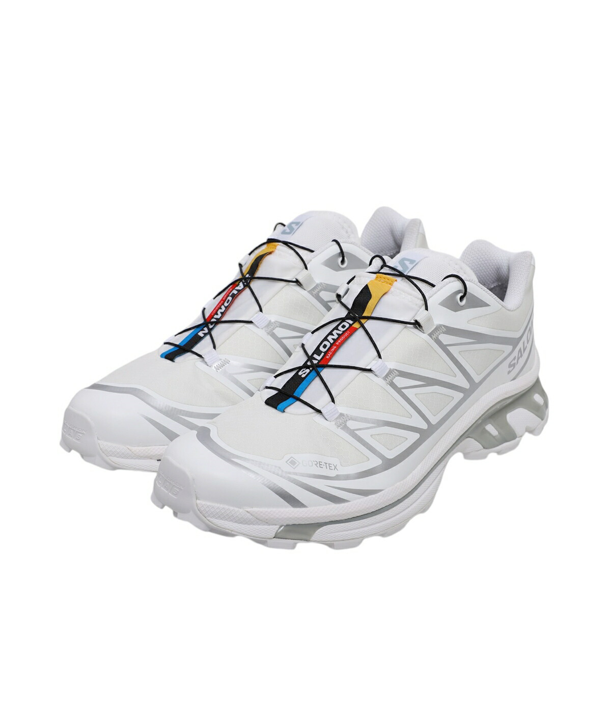 【楽天市場】SALOMON SNEAKERS : XT-6 GTX White/White/Ftw Silver : L47581100 ...