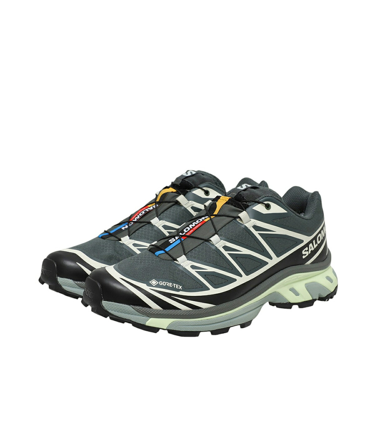 【楽天市場】SALOMON SNEAKERS : XT-6 GTX Urban Chic/Black/Lime Cream ...