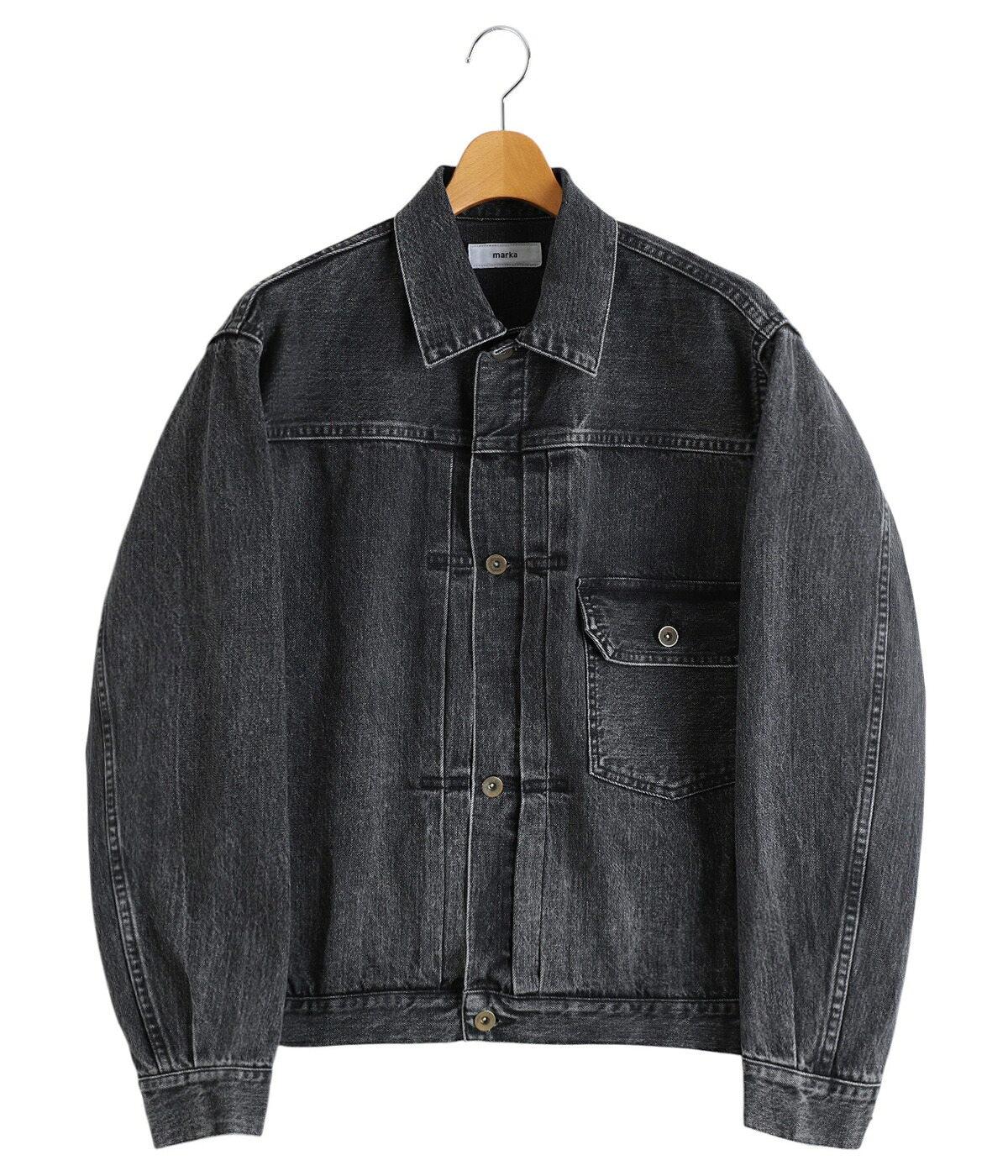 【楽天市場】[送料無料]marka : TYPE-1 DENIM JACKET -ORGANIC COTTON 13.5oz SELVEDGE DENIM- : M25C02BL12C[COR ...