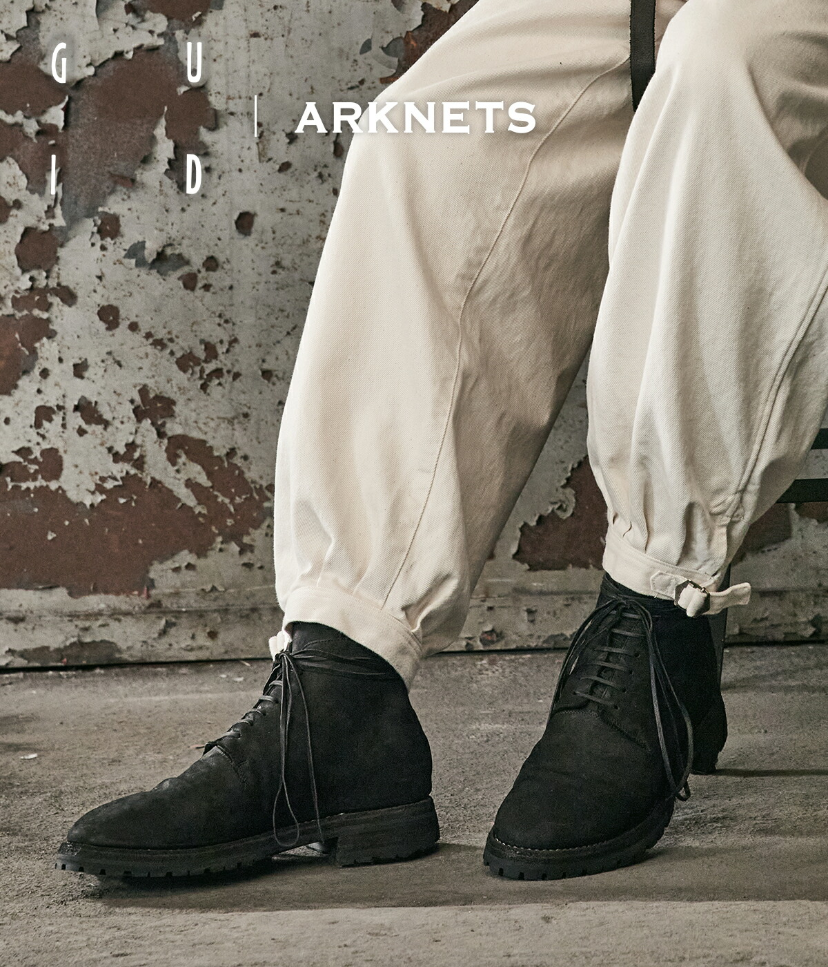 【楽天市場】[送料無料]GUIDI : 別注 NEW MIDLACE BACK ZIP BOOTS : ONLYARK-0-5038[RIP][BJB][D]：ARKnets
