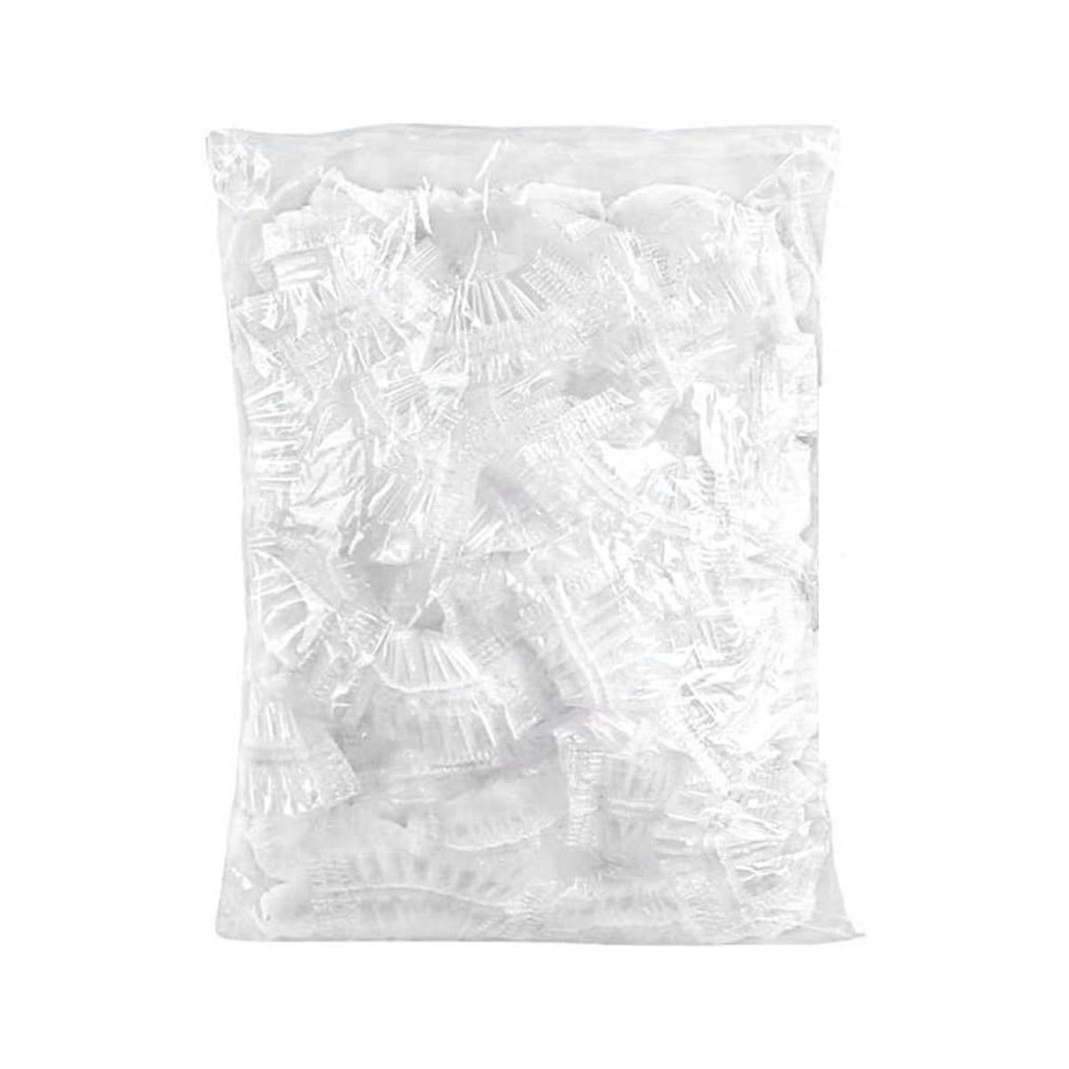 【楽天市場】【100枚入り】シャワーキャップ 使い捨て ヘアキャップ 防水 透明 ヘアカラー用 髪染め用 お風呂/温泉スパ/調理/業務/作業用 ...