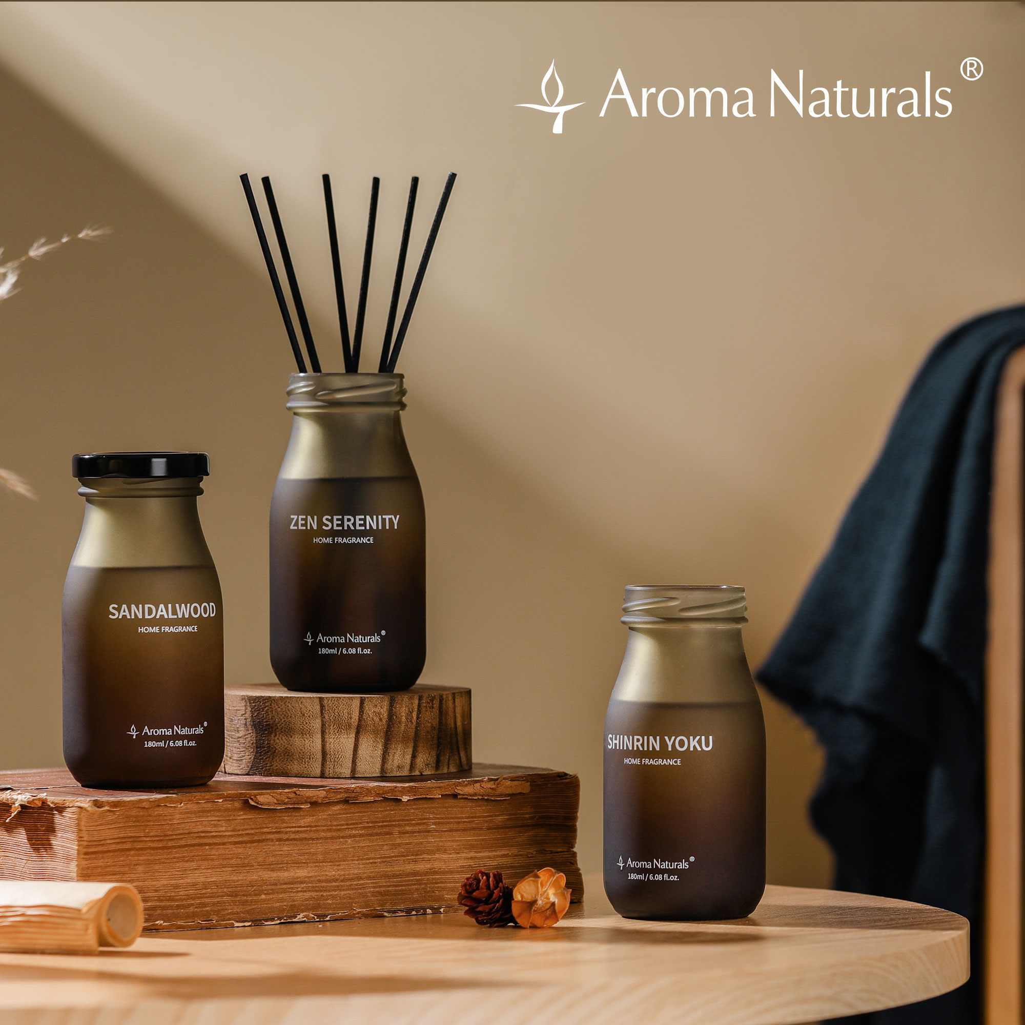 【楽天市場】【Aroma Naturals公式】アロマ・ナチュラルズ Aroma Naturals 大容量 ルームフレグランス リードディフューザー ミニマルライフ主義 芳香剤180ml 部屋 ...