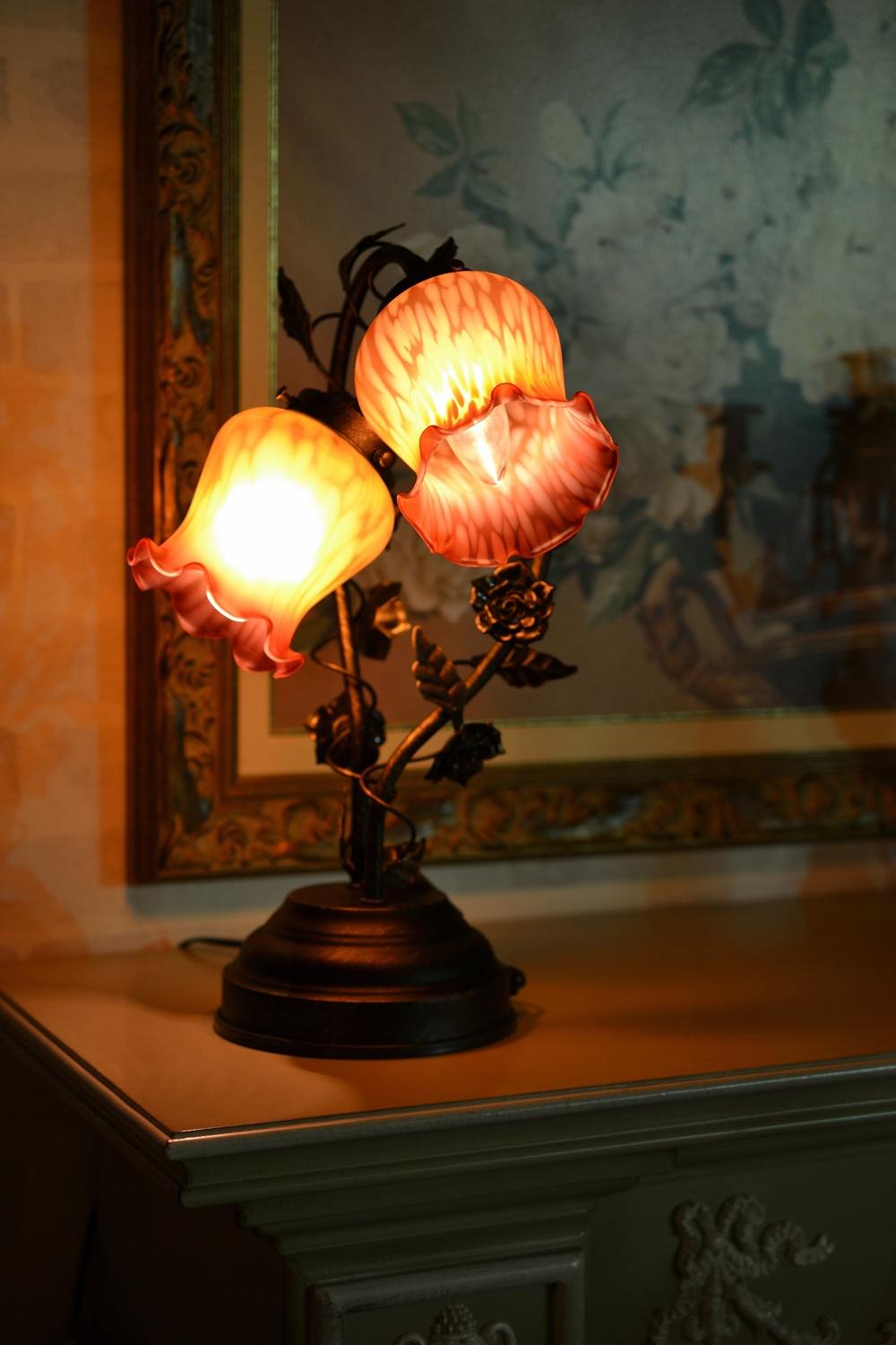 【楽天市場】タッチランプ リリー(吊り型) 3段階タッチセンサー式 スタンドランプ スタンドライト ルームランプ ルームライト 卓上ランプ 卓上ライト ベッドサイドランプ ベッドサイドライト ...