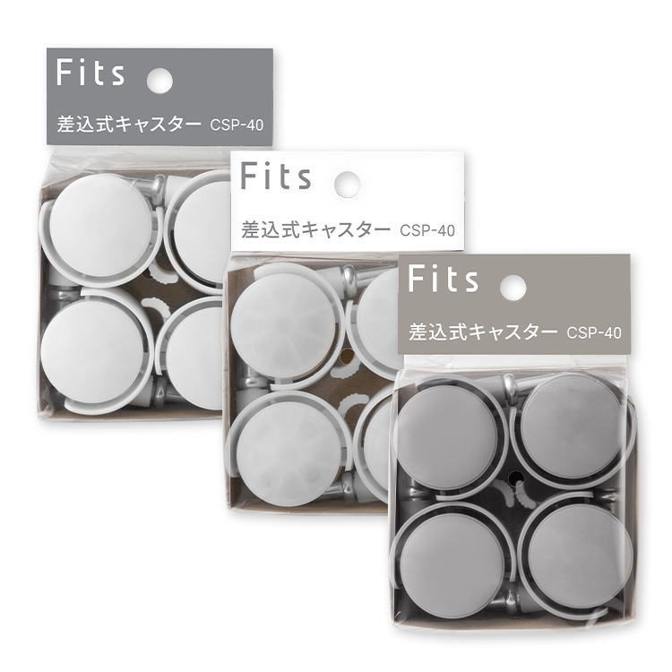 【楽天市場】天馬 フィッツ差込式キャスター CSP-40：AROTHO