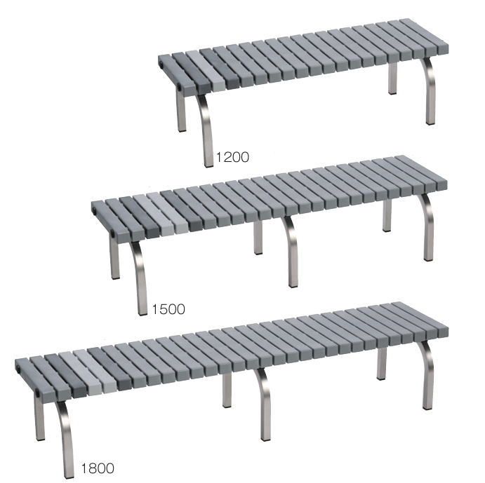 【楽天市場】【法人様専用】【メーカー直送】ホームベンチ ステン 灰 ～テラモト～【受注生産品】：AROTHO